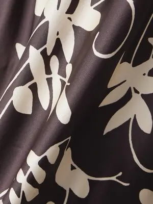Faithfull The Brand Faroe Printed Satin Maxi Dress