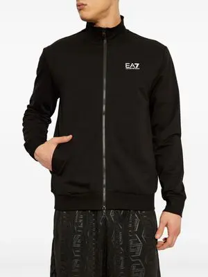 EA7 Zip-up Sweatshirt - Black