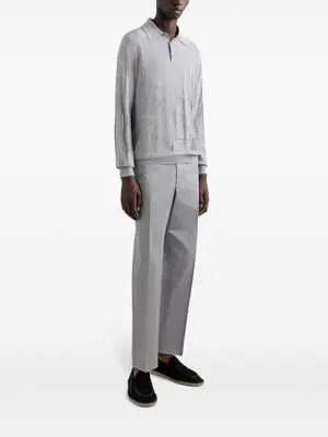 Dolce & Gabbana Fine-knit Polo Shirt
