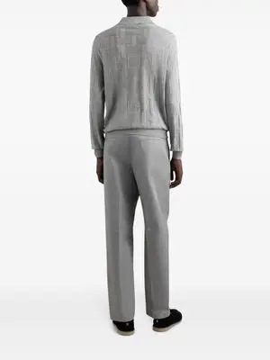 Dolce & Gabbana Fine-knit Polo Shirt