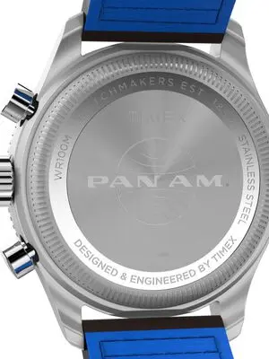 Timex® X Pan Am 43mm Chronograph Watch