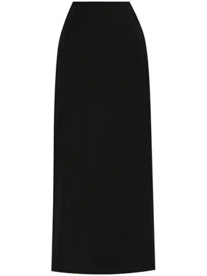 Balenciaga Wool Maxi Skirt - Black