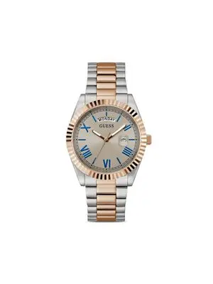 Guess 42mm Stainless Steel Bracelet Watch - Neutrals