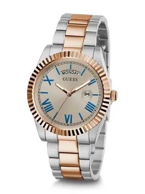 Guess Stainless Steel 42mm Bracelet Watch - Neutrals