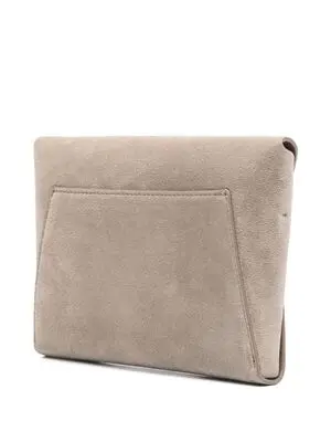 Brunello Cucinelli Suede Clutch - Grey