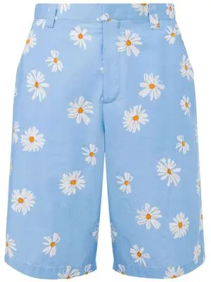 Moschino Printed Shorts - Blue