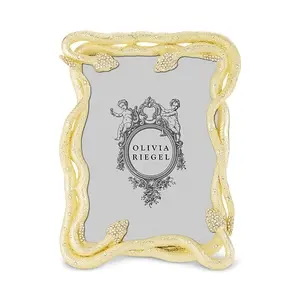 OLIVIA RIEGEL Serpentina 5 X 7 Frame - Gold