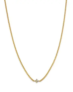 Zoe Chicco 14k Yellow Diamond Pendant Necklace - Gold