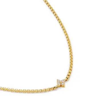 Zoe Chicco 14k Yellow Diamond Pendant Necklace - Gold
