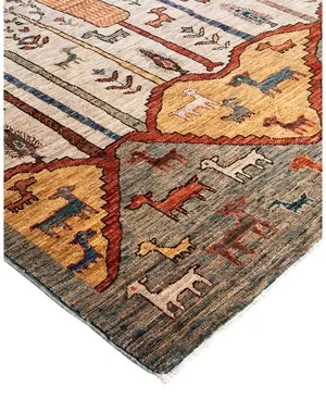 Bloomingdale'S Tribal M1999 Area Rug, 7'10 X 9'7