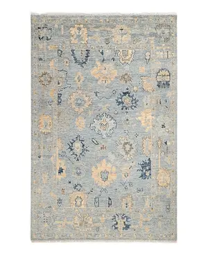 TIMELESS RUG DESIGNS Solid Lagos Area Rug, 3' X 5 - Light/grey