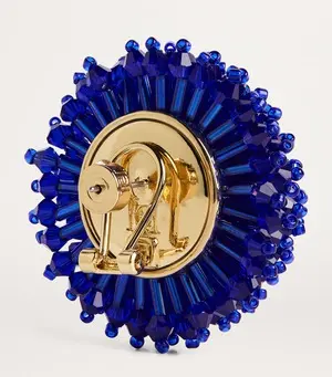 Carolina Herrera Beaded Dome Earrings