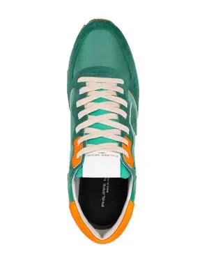 Philippe Model Tropez Haute Sneakers - Green