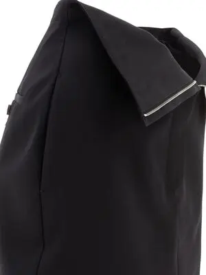 Alexander McQueen Folded-edge Midi Skirt