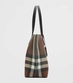Burberry Check Tote Bag
