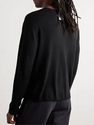 Acne Studios Kluna Logo-appliquéd Cashmere Sweater