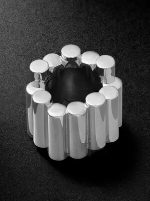 VILTIER Edge 18-karat Pendant - Silver