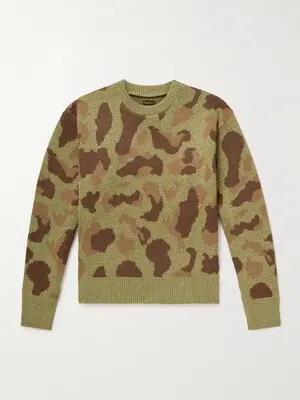 Camouflage Knitwear For Men