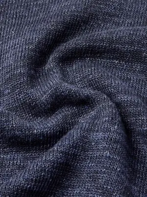 Inis Meáin Knitted Linen Polo Shirt