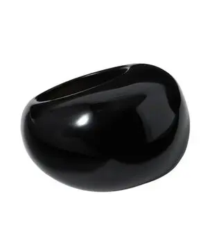 SOPHIE BUHAI Donut Onyx Ring - Black