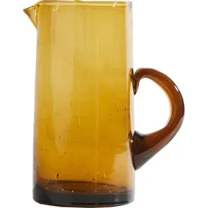 VERVE CULTURE Moroccan Cone Jug - Amber