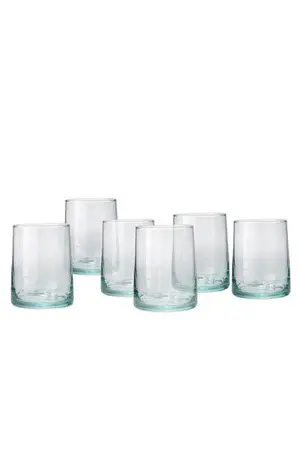 VERVE CULTURE Moroccan Cone Glass Small - Clear