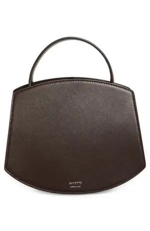 Savette The Florence 20 Leather Top Handle Bag