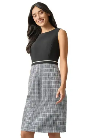 KASPER Sleeveless Sheath Dress