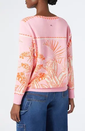 Marina Rinaldi Fascino Hydrangea Sweater