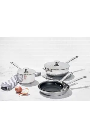LE CREUSET 6-piece Signature Stainless Steel Cookware Set