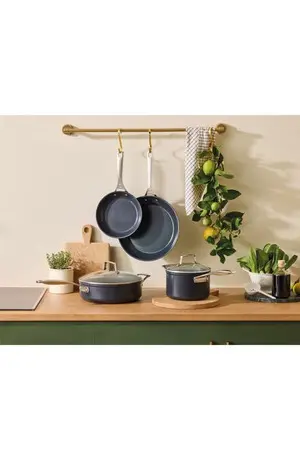 LE CREUSET 6-piece Essential Nonstick Ceramic Cookware Set - Black