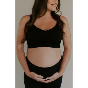 BLUSH + BASHFUL Blush Maternity & Nursing Bra Black