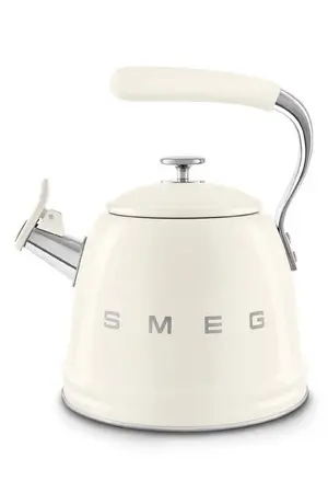 SMEG Whistling Kettle Cream