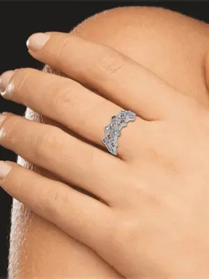 DLORIA Hollywood Sensation Cubic Zirconia Ring