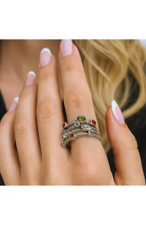 DLORIA Hollywood Sensation Stacked Ring