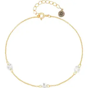 DLORIA Hollywood Sensation Eternal Glow Aaaaa Cubic Zirconia Bracelet - Gold