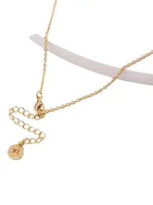 HOLLYWOOD SENSATION Love Knot Necklace - Gold
