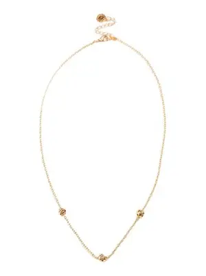 HOLLYWOOD SENSATION Love Knot Necklace - Gold