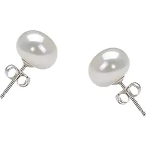 DLORIA Hollywood Sensation Freshwater Pearl Stud Earrings