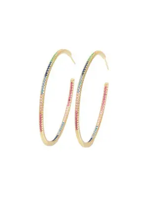 DLORIA Hollywood Sensation Hoop Earrings