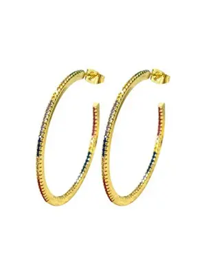 DLORIA Hollywood Sensation Hoop Earrings