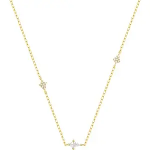 DLORIA Hollywood Sensation Radiant Starburst Necklace - Gold