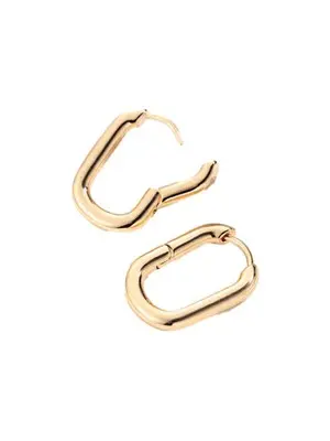DLORIA Hollywood Sensation Lurienne Rectangle Hoop Earrings