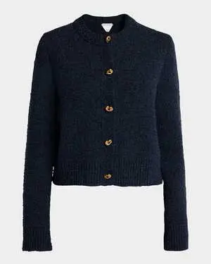 Bottega Veneta Crew Neck Cardigans For Women