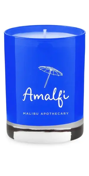 MALIBU APOTHECARY Amalfi Blue Candle - No Color