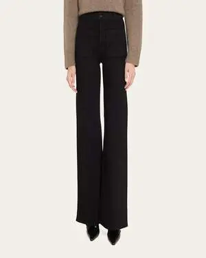 NILI LOTAN Florence Flare Jeans