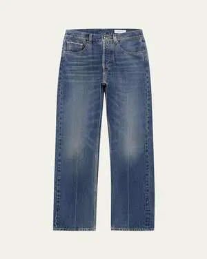 Alexander Mcqueen Cropped Jeans For Men