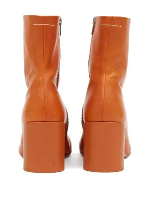 MAISON MARGIELA 70mm Stitch-out Leather Boots