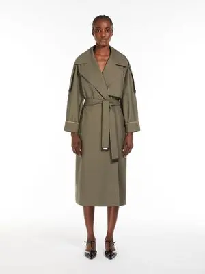 Max Mara Oversized Trench Coat In Clay - 30% Off | Editorialist