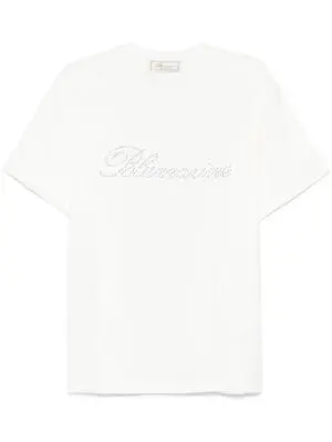 Blumarine Logo-appliqué T-shirt